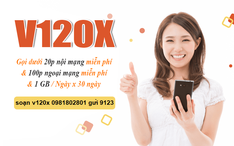Gói cước V120X Viettel